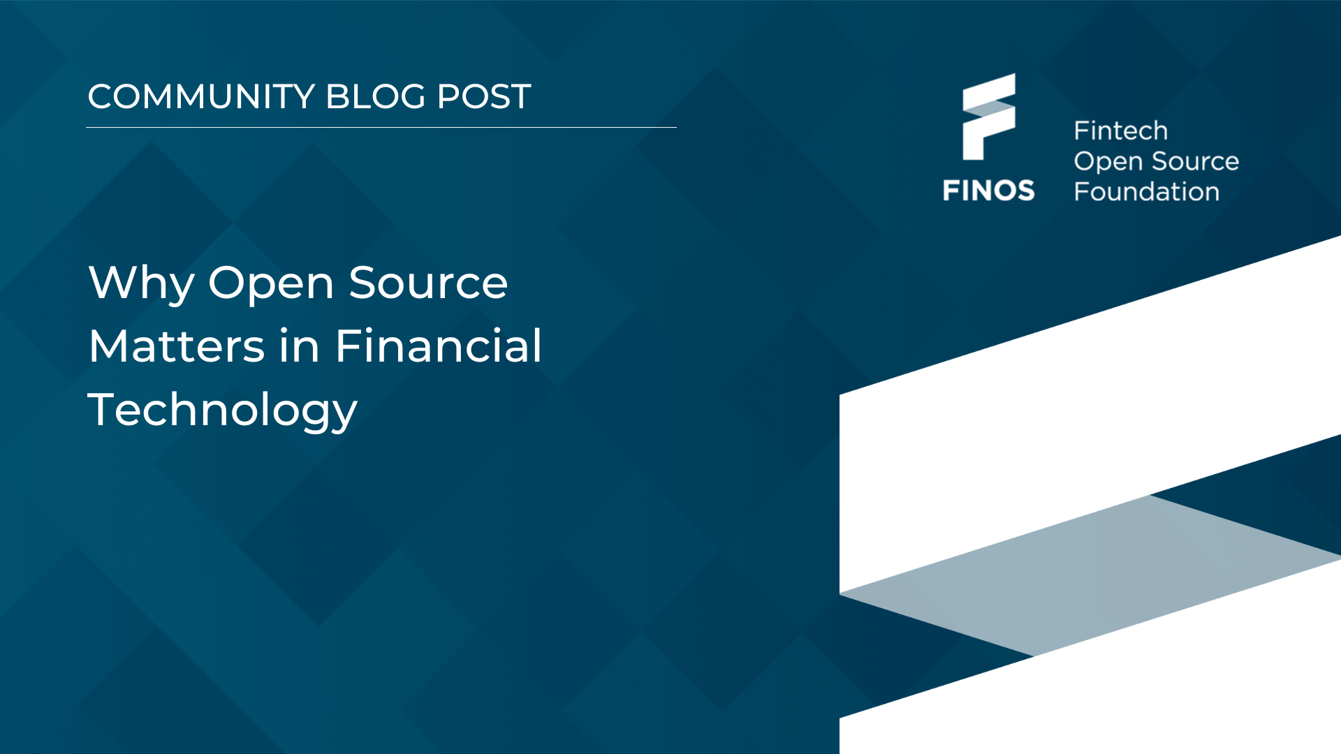 Why Open Source Matters In Financial Technology